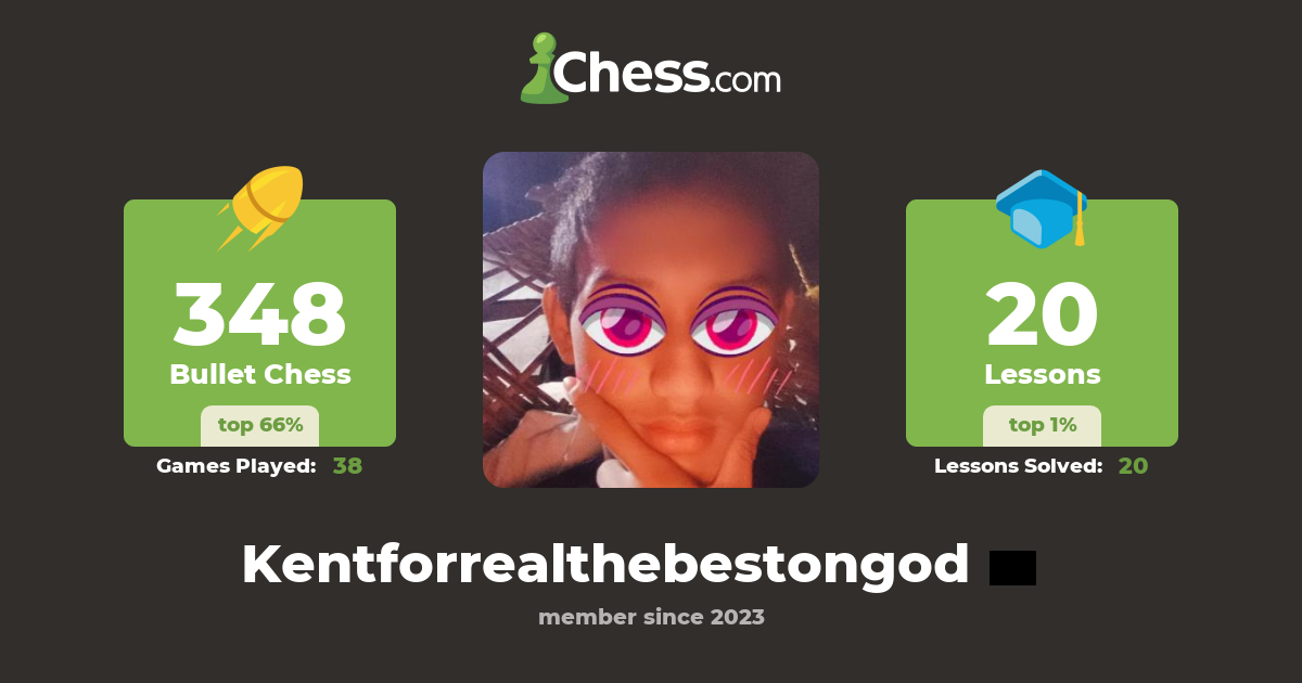 Kentforrealthebestongod - Chess Profile - Chess.com