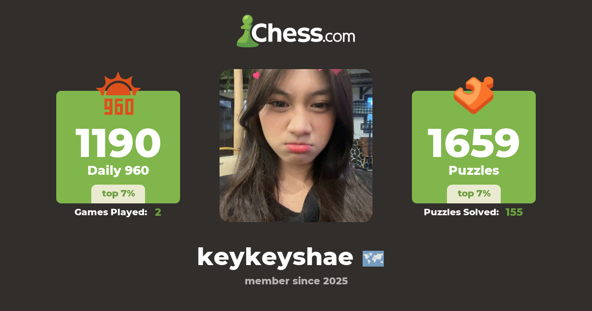 keysa (keykeyshae) - Chess Profile - Chess.com