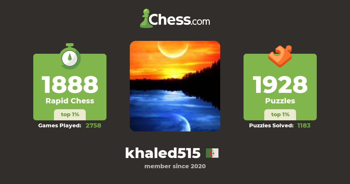 khaled merrad (khaled515) - Chess Profile - Chess.com