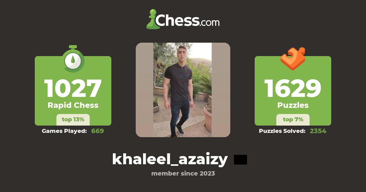 khaleel_azaizy - Chess Profile - Chess.com