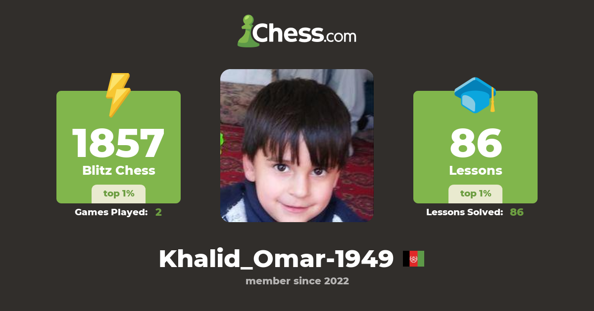 Khalid_Omar-1949 - Chess Profile - Chess.com