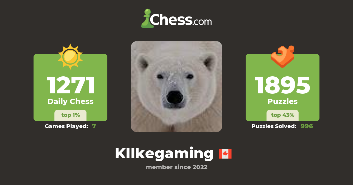 Kilke Gaming (KIlkegaming) - Chess Profile - Chess.com