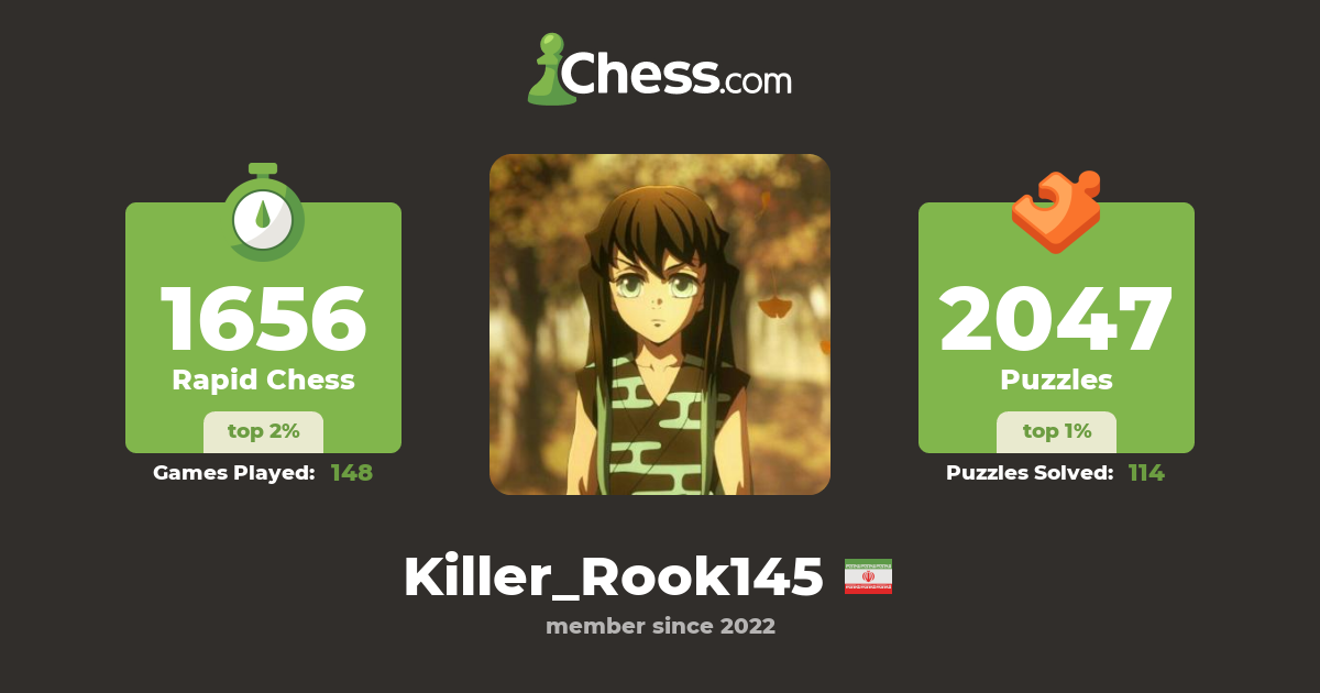 Killer_Rook145 - Chess Profile - Chess.com