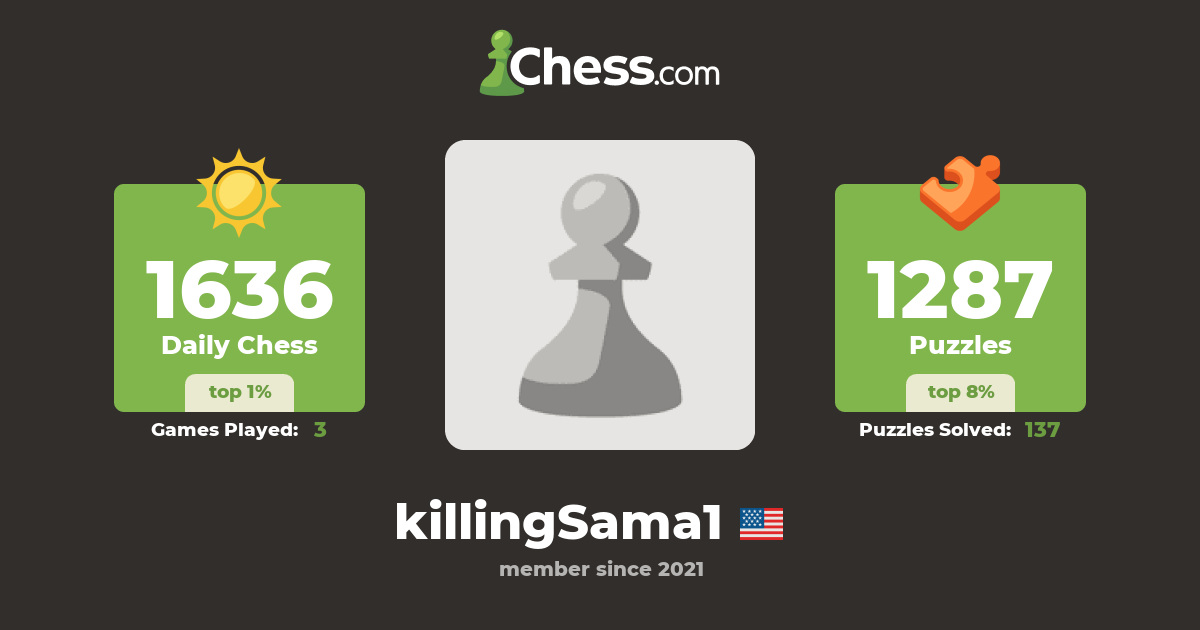 Shawn Burke (killingSama1) - Chess Profile - Chess.com