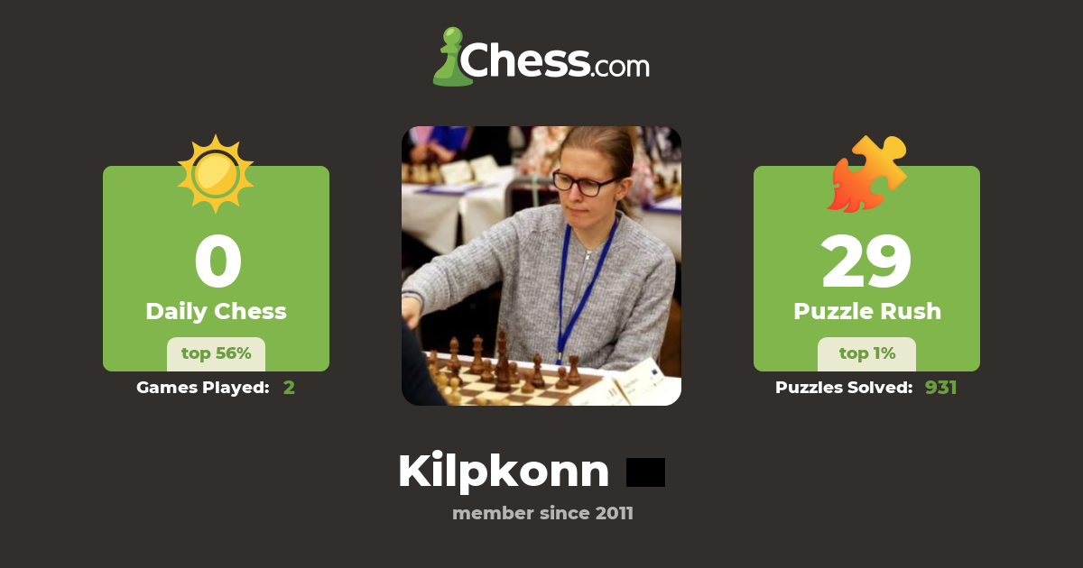 WFM Regina Narva (Kilpkonn) - Chess Profile - Chess.com