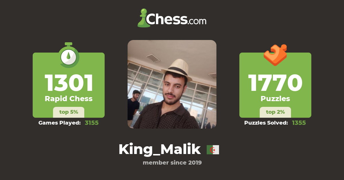 Malik Madrid (King_Malik) - Chess Profile - Chess.com