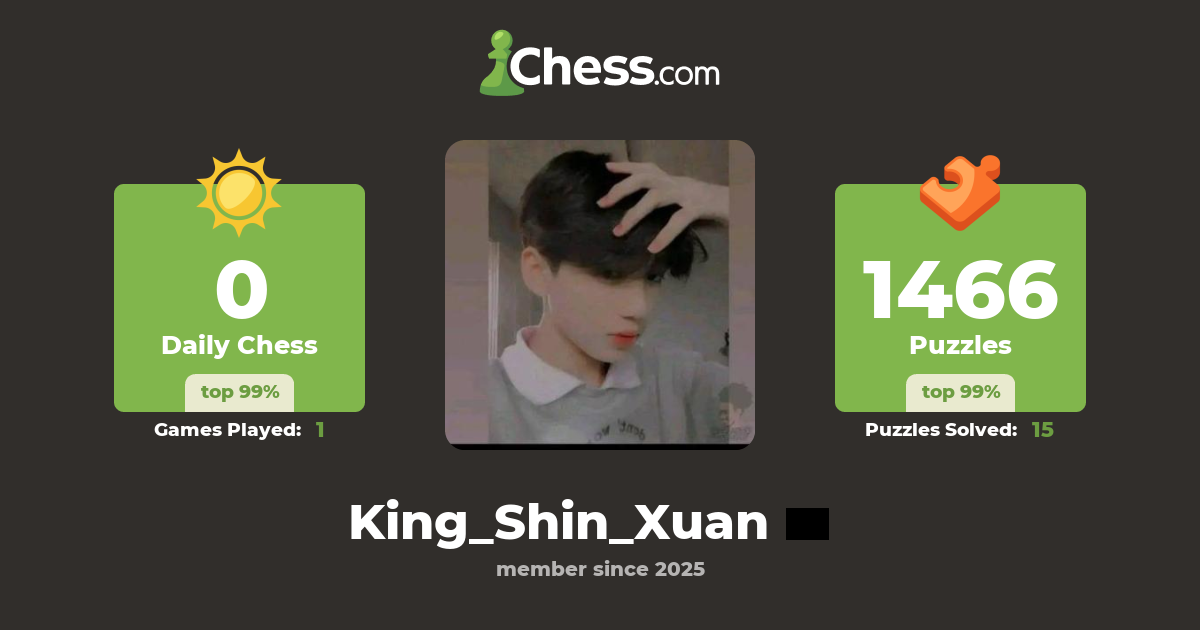 Shin Xuan (King_Shin_Xuan) - Chess Profile - Chess.com