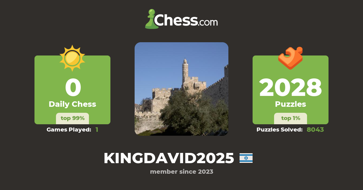 David Edri דוד אדרי (KINGDAVID2025) - Chess Profile - Chess.com