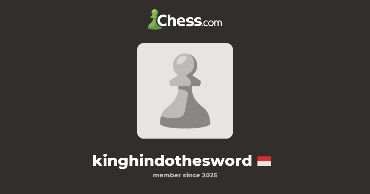 Oxeleon Jova Farezki (kinghindothesword) - Chess Profile - Chess.com