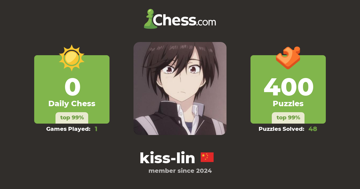 秋 心 (kiss-lin) - Chess Profile - Chess.com