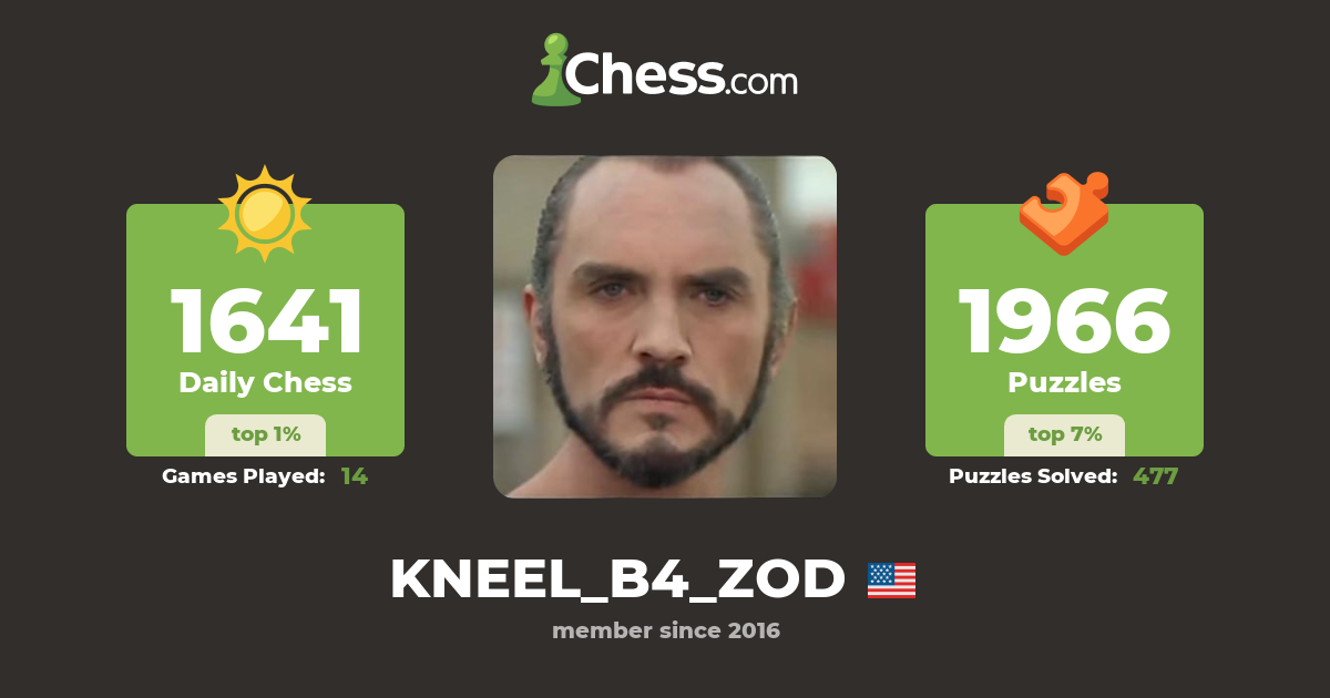 KNEEL_B4_ZOD - Chess Profile - Chess.com