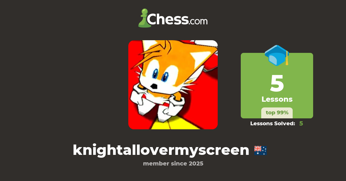 knightallovermyscreen - Chess Profile - Chess.com