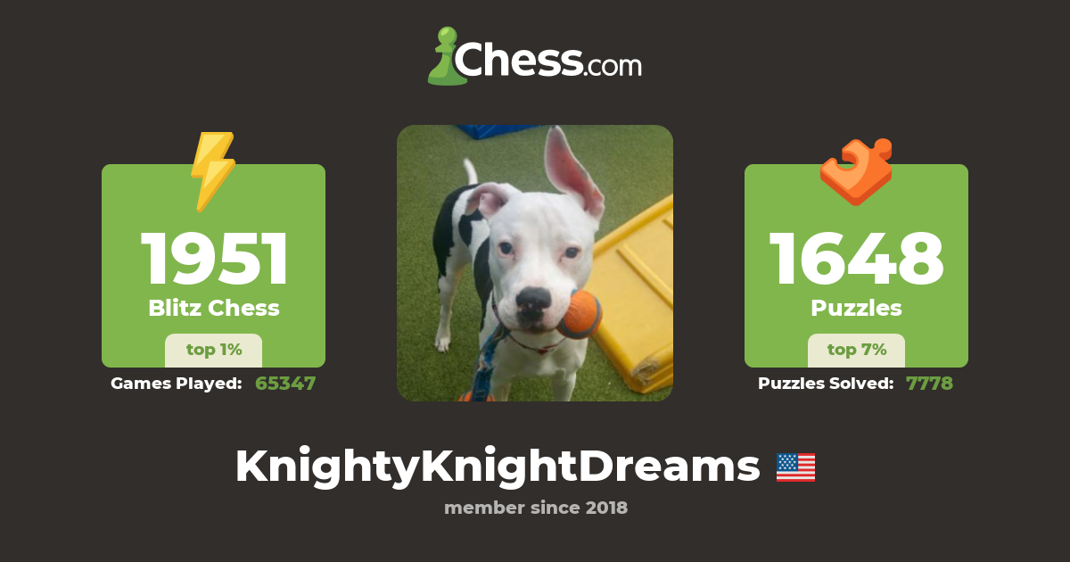 KnightyKnightDreams - Chess Profile - Chess.com