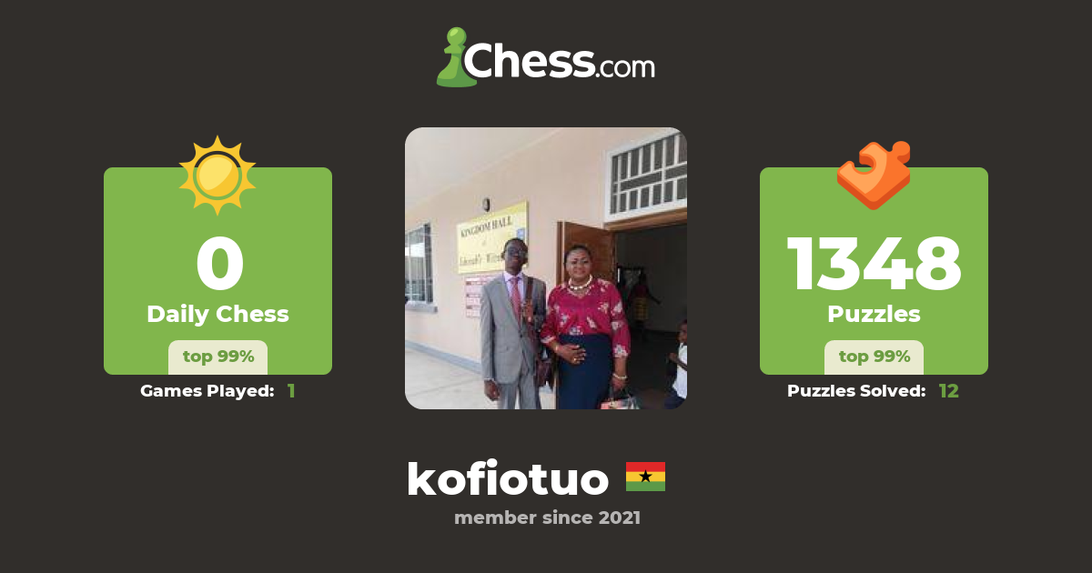 Kofi Otuo (kofiotuo) - Chess Profile - Chess.com