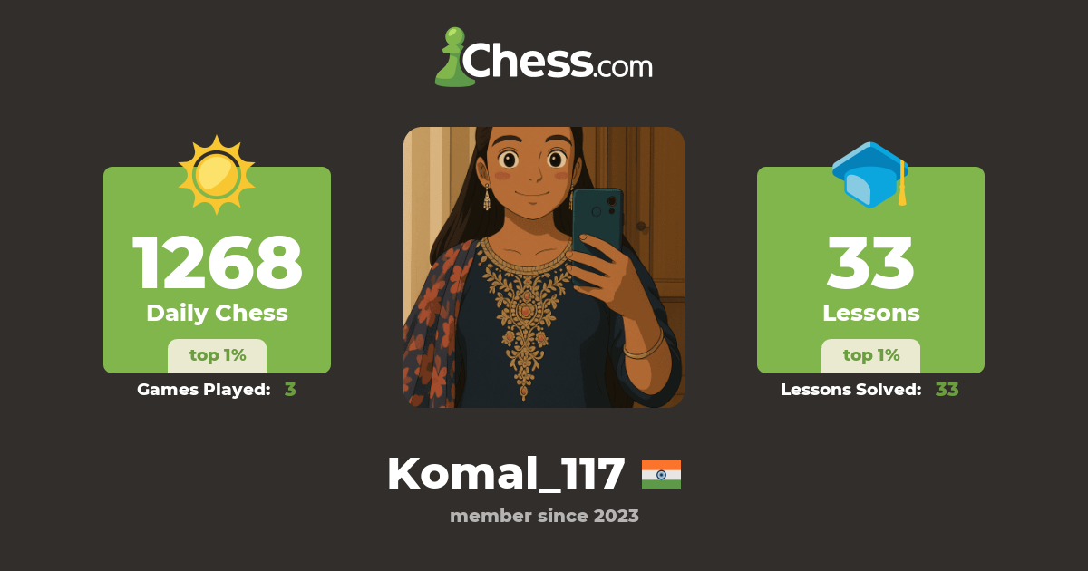 Komal_117 - Chess Profile - Chess.com