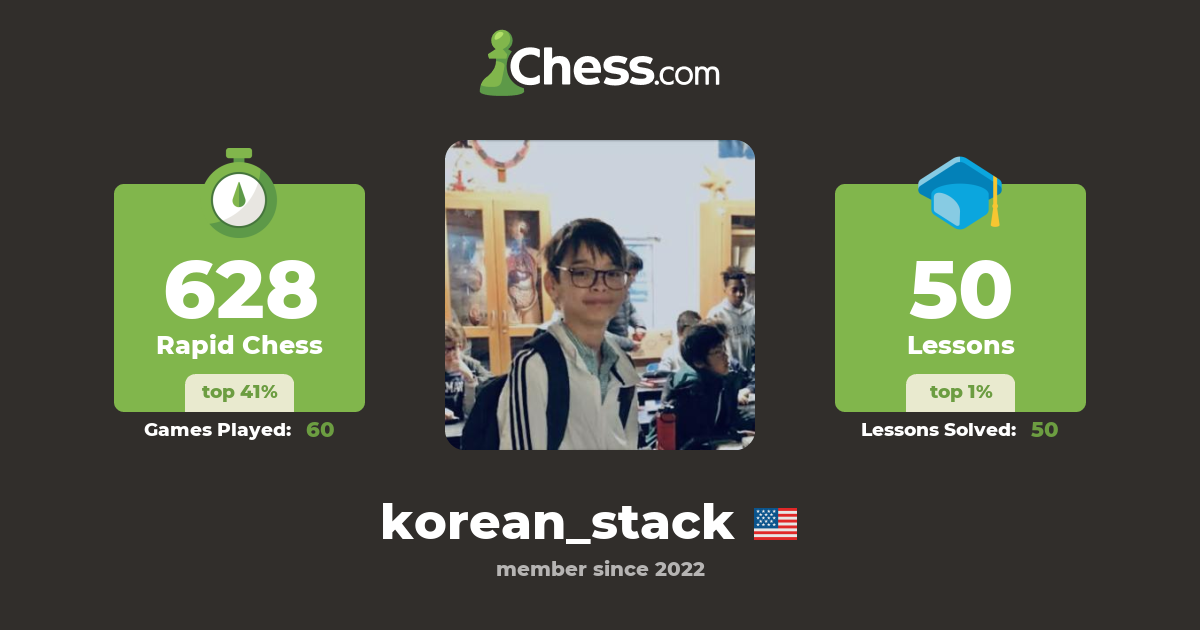 korean_stack - Chess Profile - Chess.com