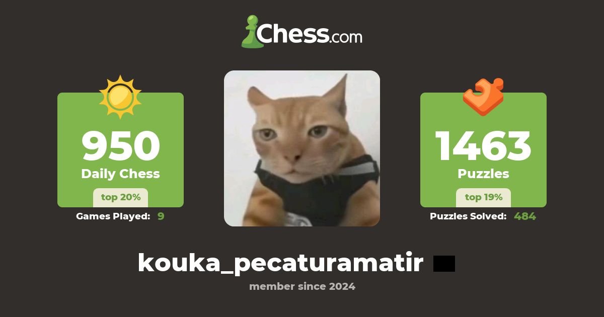 kouka_pecaturamatir - Chess Profile - Chess.com