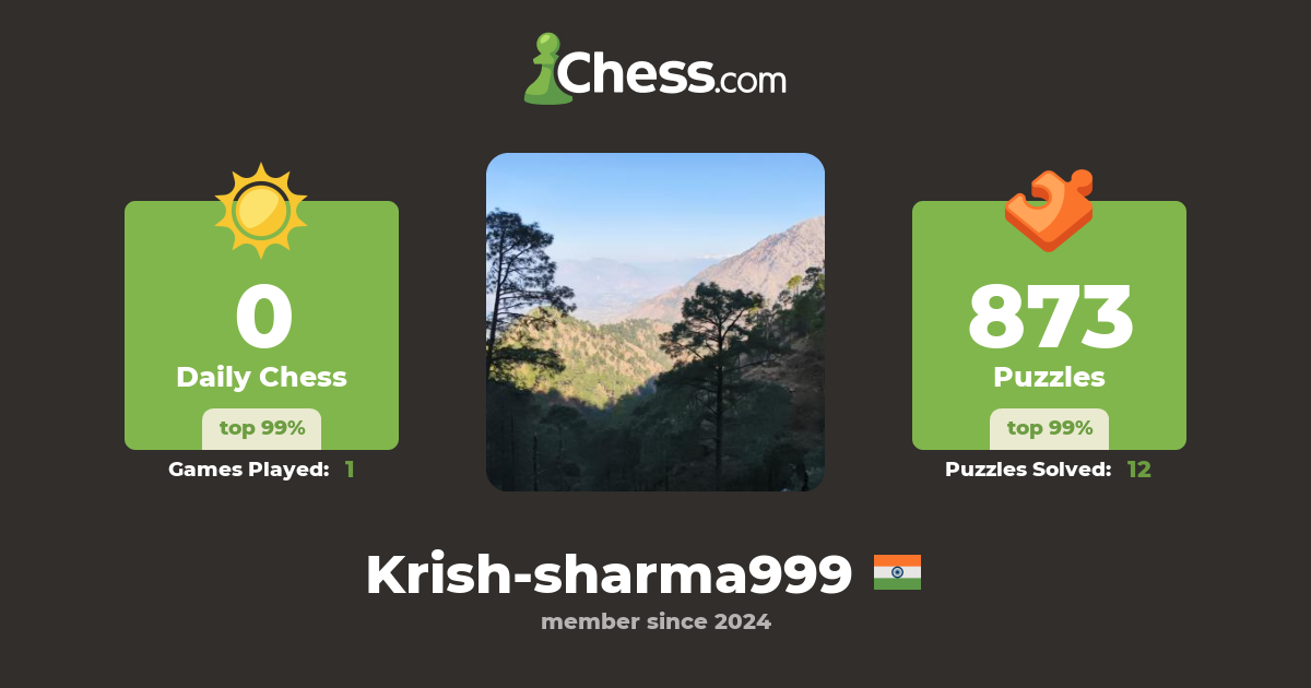 thesheep (Krish-sharma999) - Chess Profile - Chess.com