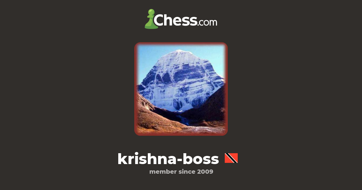 krishna bissessar (krishna-boss) - Chess Profile - Chess.com