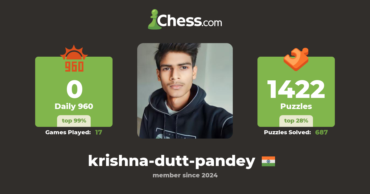 krishna-dutt-pandey - Chess Profile - Chess.com