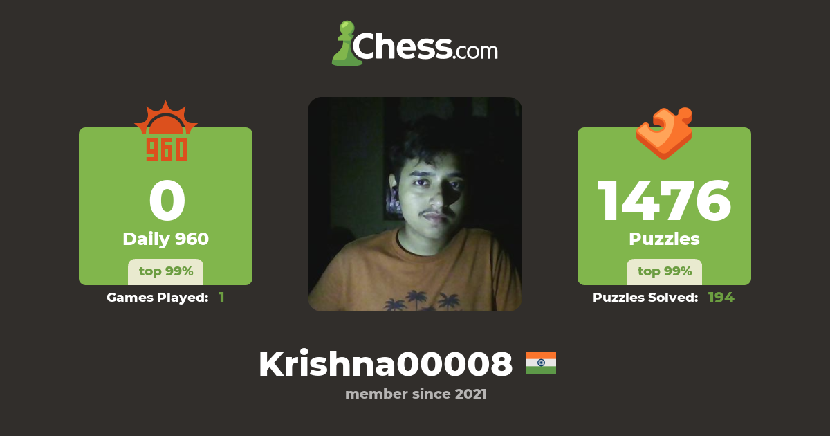 Krishna singh (Krishna00008) - Chess Profile - Chess.com