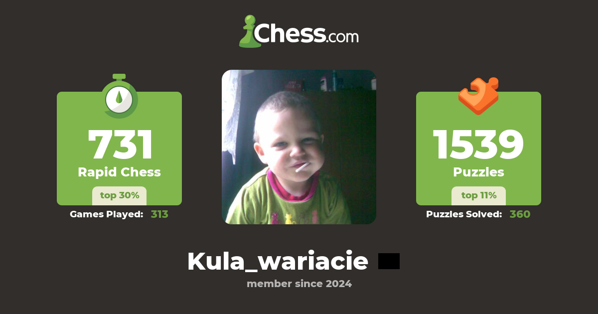 Alan Kula Listopad (Kula_wariacie) - Chess Profile - Chess.com