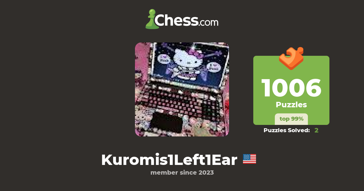 Elizabeth Milam (Kuromis1Left1Ear) - Chess Profile - Chess.com