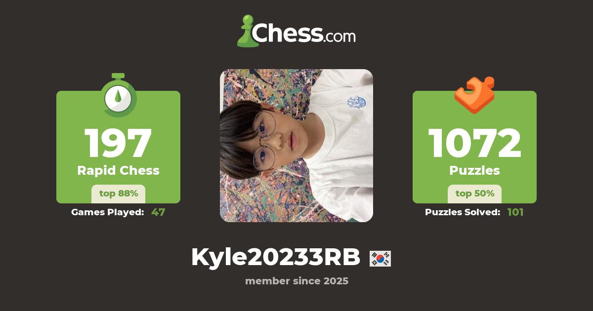Junpyo (Kyle) Lee (Kyle20233RB) - Chess Profile - Chess.com