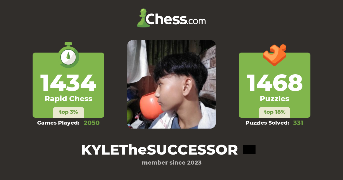 Aries Kyle Valisto (KYLETheSUCCESSOR) - Chess Profile - Chess.com