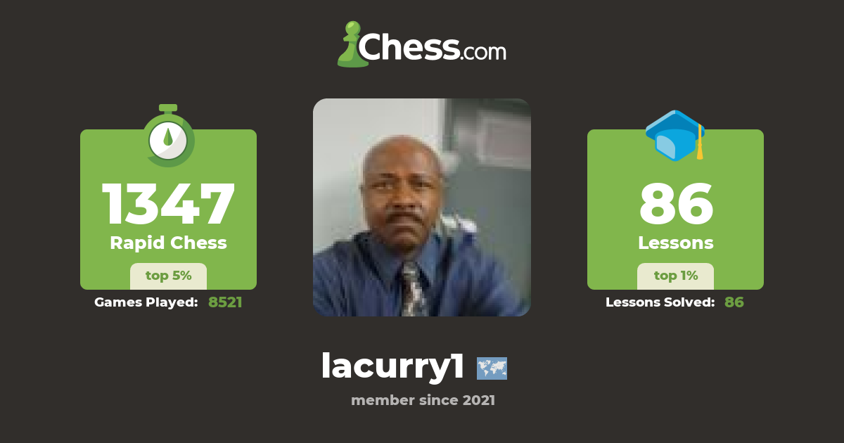Leon Curry (lacurry1) - Chess Profile - Chess.com