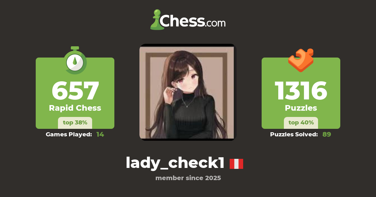 lady_check1 - Chess Profile - Chess.com