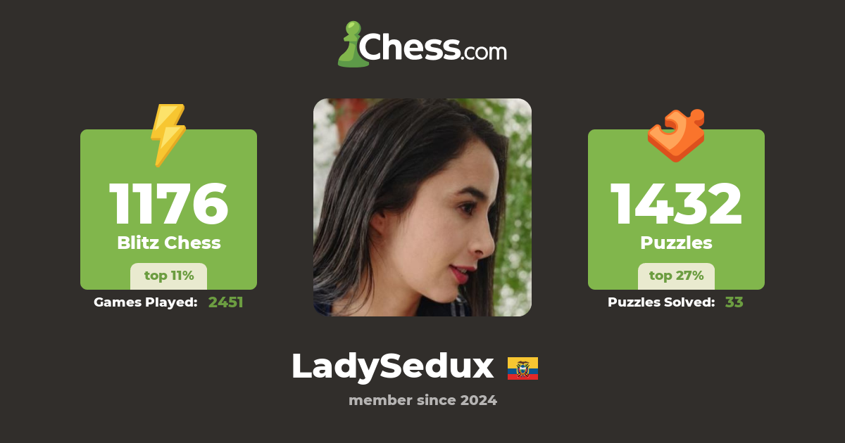 Lady Sedux (LadySedux) - Chess Profile - Chess.com