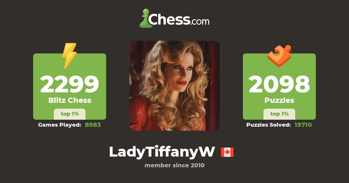 Erin👩‍🦳 (LadyTiffanyW) - Chess Profile - Chess.com