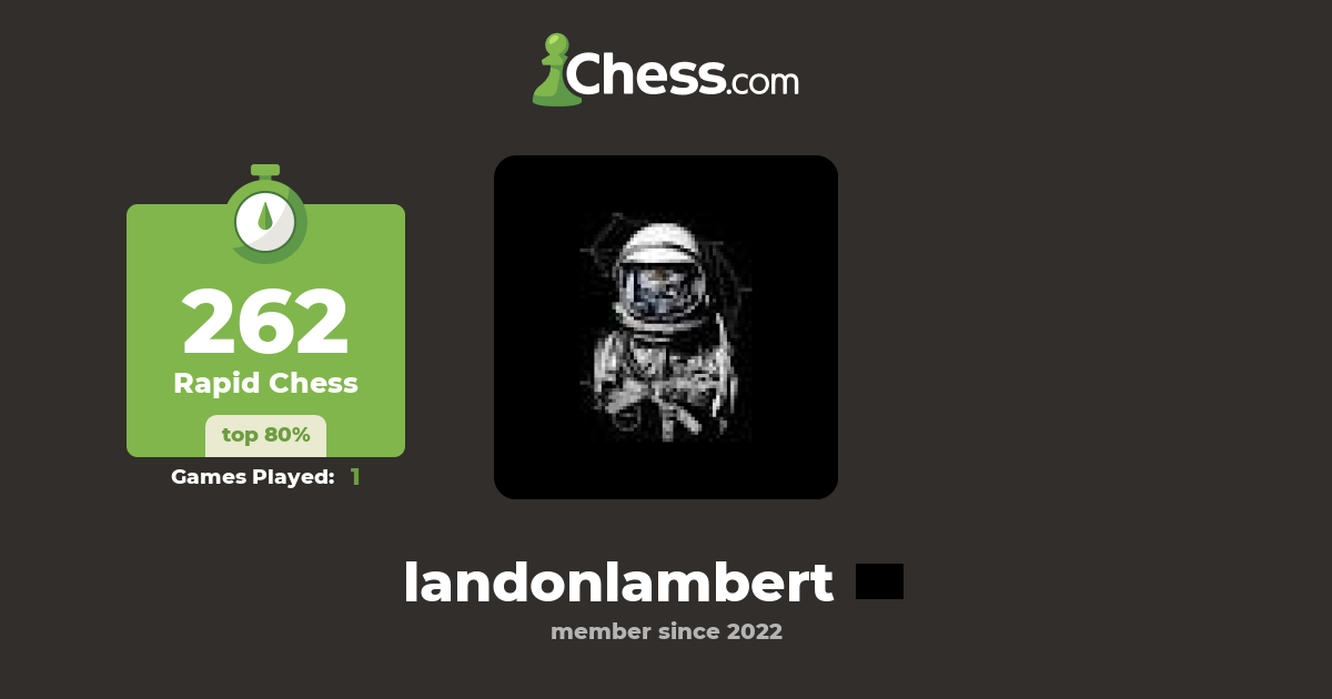 Landon Lambert (landonlambert) - Chess Profile - Chess.com