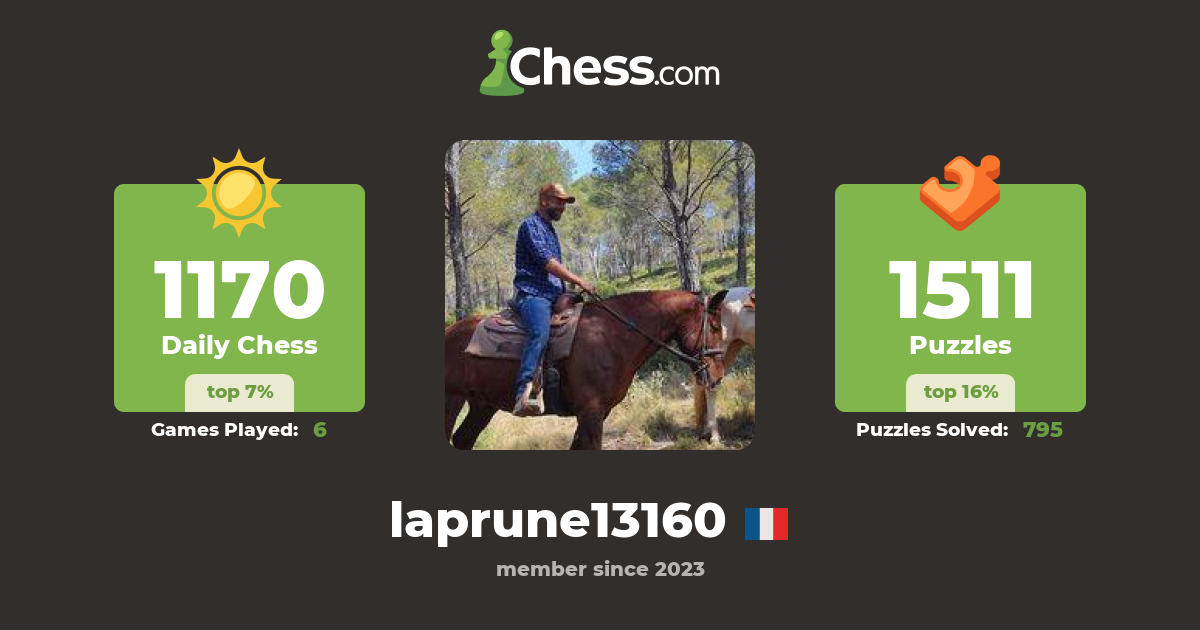 laprune13160 - Chess Profile - Chess.com
