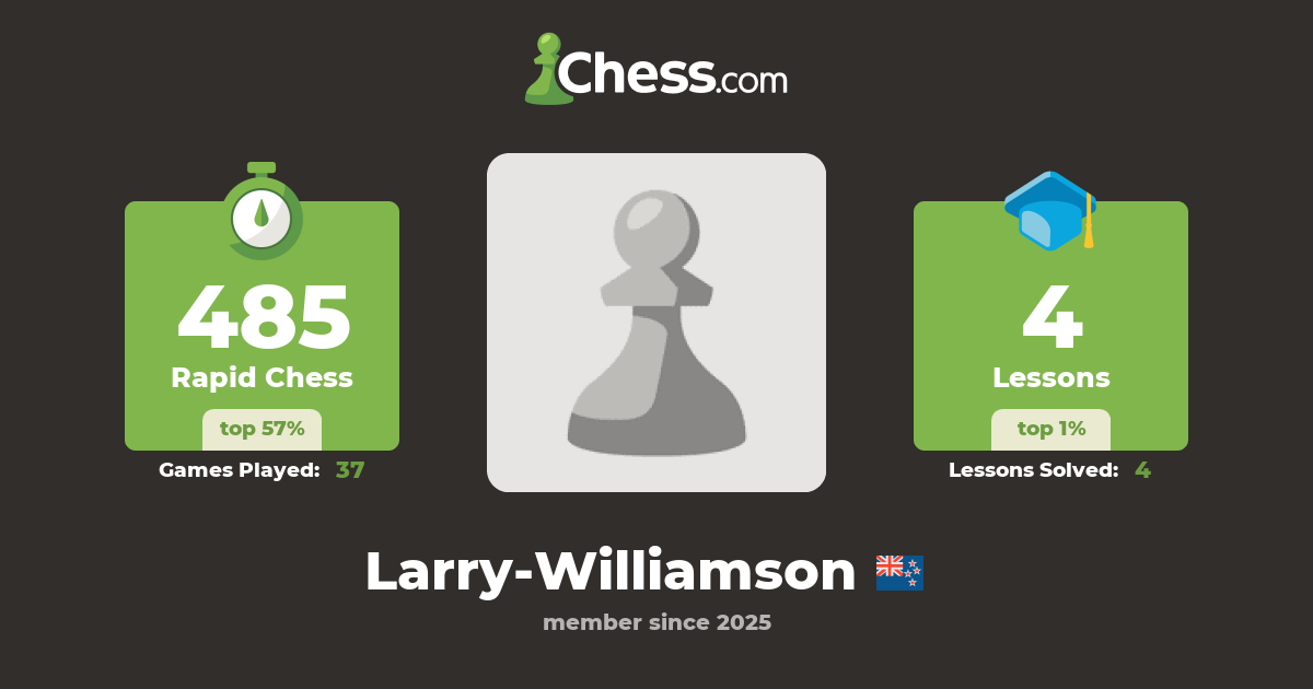 Larry matthew (Larry-Williamson) - Chess Profile - Chess.com