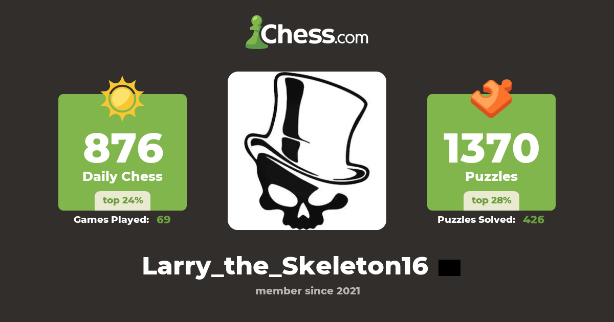 Larry_the_Skeleton16 - Chess Profile - Chess.com