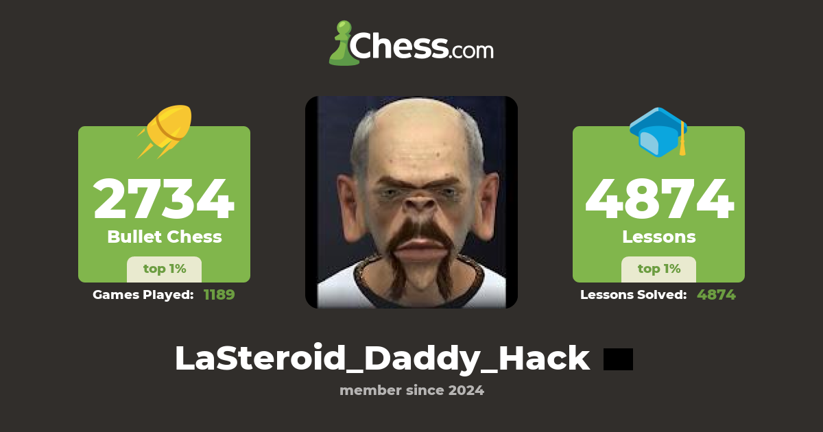 LaSteroid Daddy Hack the IV ️LaSteroid (LaSteroid_Daddy_Hack) - Chess ...