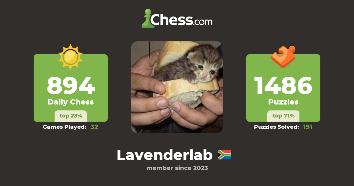 Lavender Labster (Lavenderlab) - Chess Profile - Chess.com