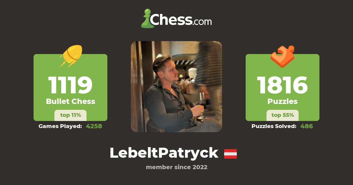 Patryck Lebelt (LebeltPatryck) - Chess Profile - Chess.com