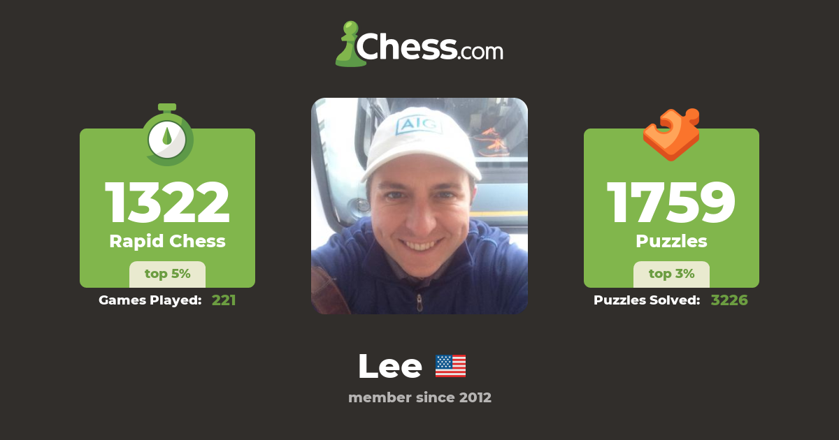 Lee Prince (Lee) - Chess Profile - Chess.com