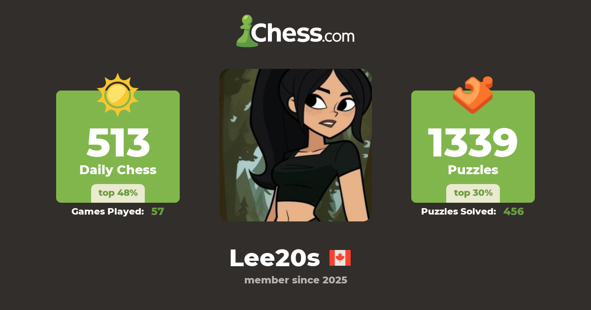 Lydia (Lee20s) - Chess Profile - Chess.com