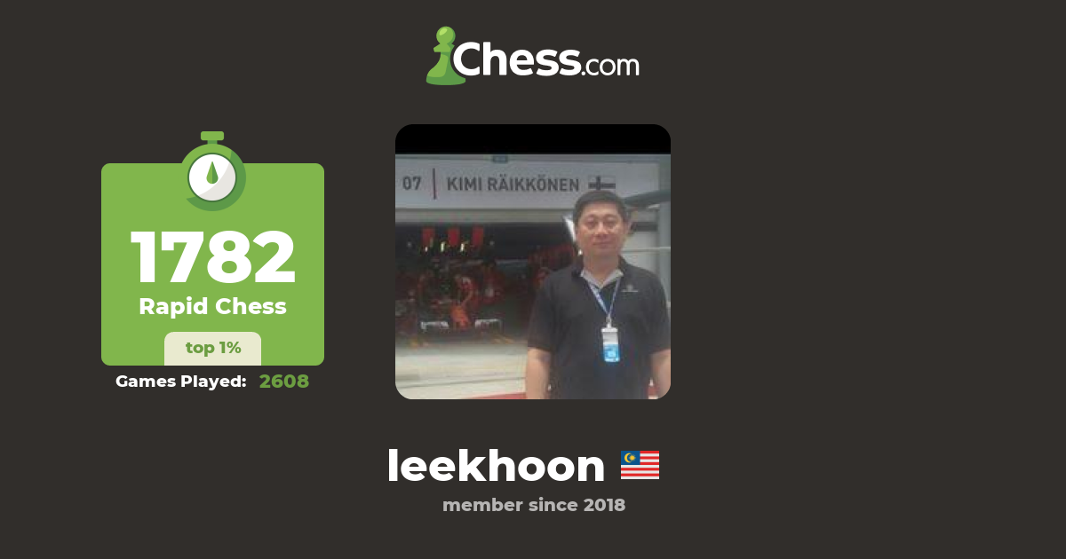 Lee Khoon (leekhoon) - Chess Profile - Chess.com