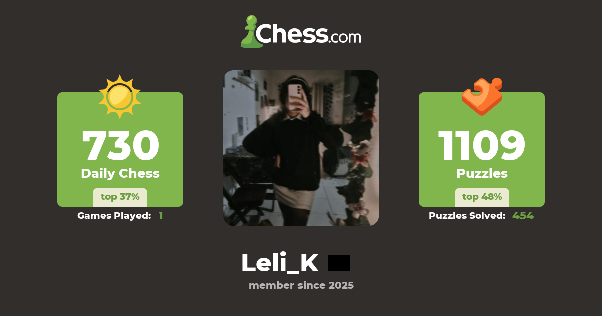 Helen mello (Leli_K) - Chess Profile - Chess.com