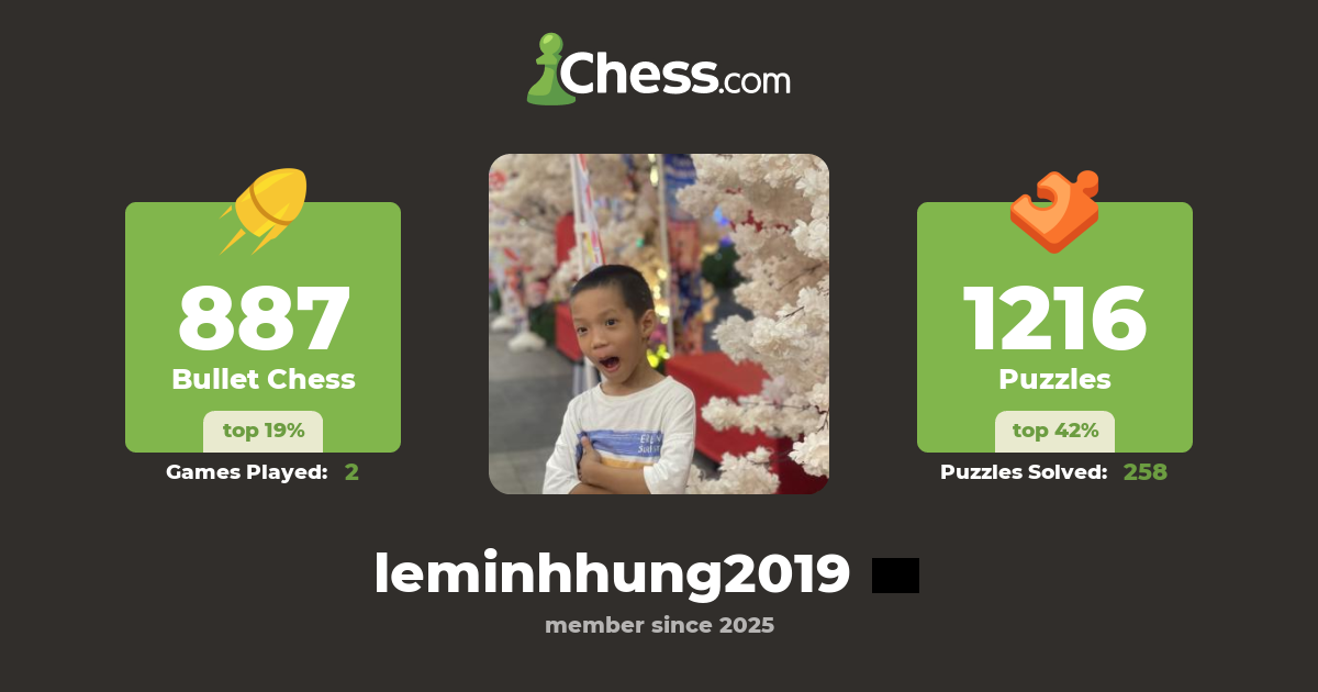 Tran Chau hung (leminhhung2019) - Chess Profile - Chess.com