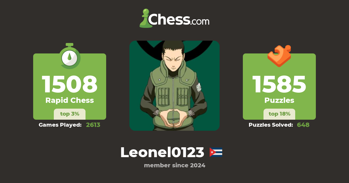 Leonel Ortega (Leonel0123) - Chess Profile - Chess.com