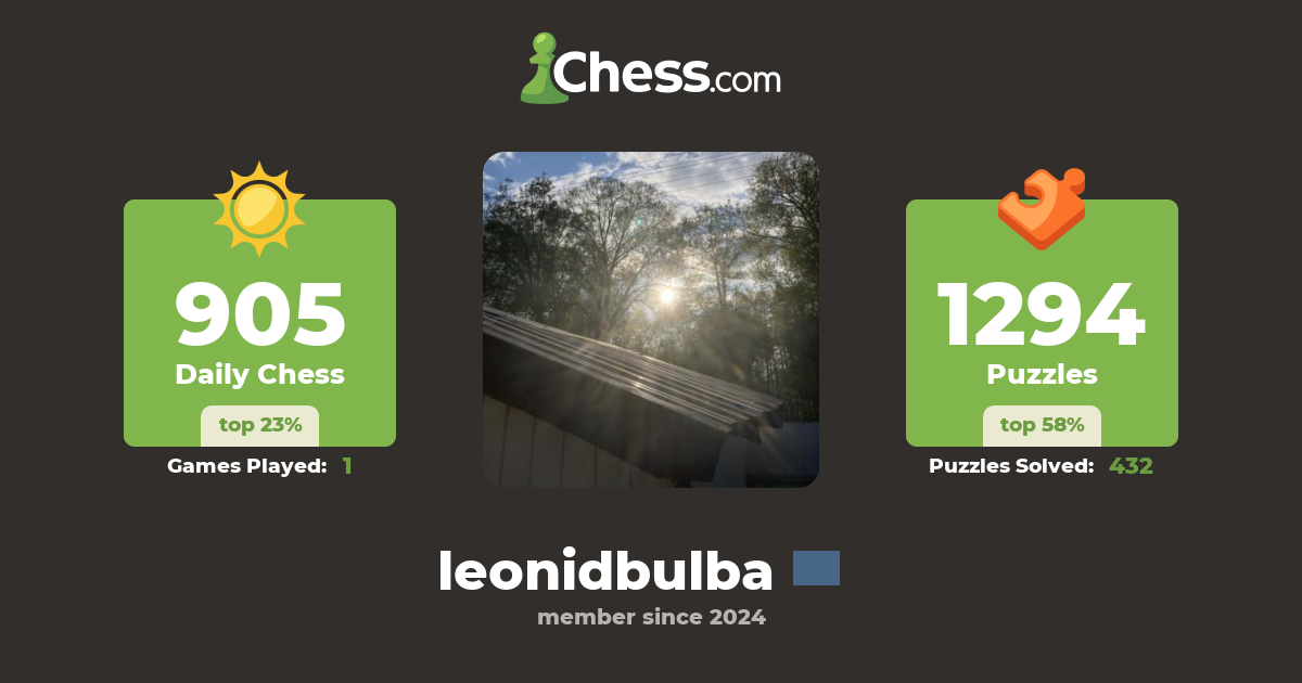 leonidbulba - Chess Profile - Chess.com