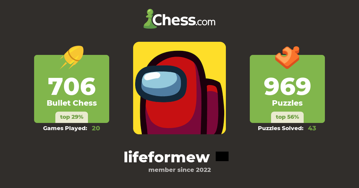 Bengerman li (lifeformew) - Chess Profile - Chess.com