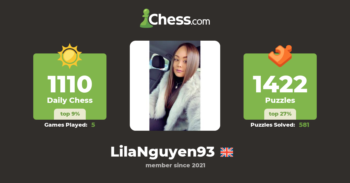 Lila Nguyễn (LilaNguyen93) - Chess Profile - Chess.com