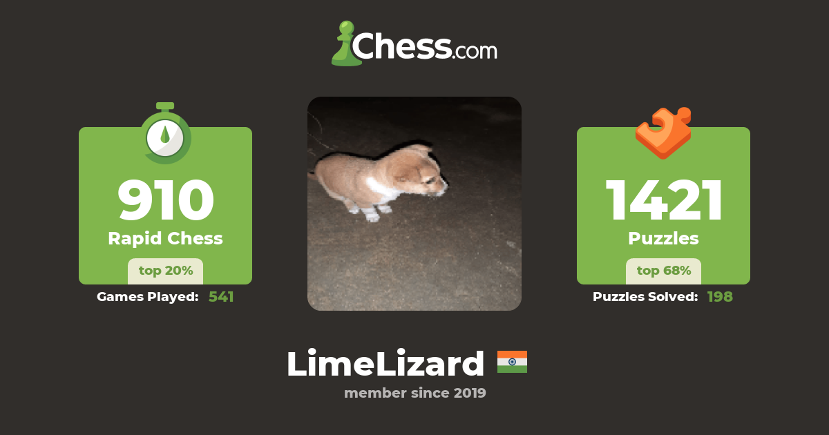 Harshit Mehra (LimeLizard) - Chess Profile - Chess.com